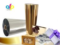 China Chemically Treated Polyester Metallized Thermal Laminate Film For Offset Printing for sale