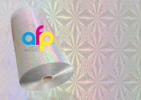 China Thermal Laser Holographic Film Printable 28micron BOPP Thermal Film for sale