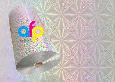 China Thermal Laser Holographic Film Printable 28micron BOPP Thermal Film for sale
