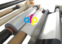 China PET Holographic Thermal Laminating Film 12 Mic - 26 Mic Over 150 Patterns Optional for sale