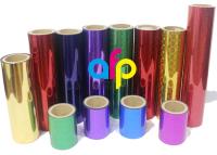 China 26 Mic Holographic Lamination Film Roll , Packing Premium Cold Laminating Film for sale