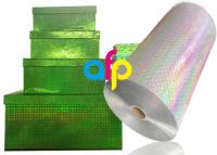 China Transparent / Silver Laser Holographic Film 18micron-50micron for sale