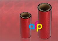 China Glossy / Matte Opaque Laser Holographic Film Roll For Paper Bag Metallic Colors for sale