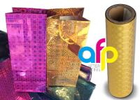 China Holographic Thermal Lamination Roll Film Translucent For Laminated Paperboard / Boxes for sale