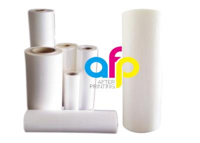 China Customized Size Glossy / Matt Lamination Roll , Plastic Clear Laminate Roll for sale