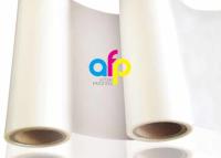 China 1020mm X 100m Matte Lamination Roll , 75 Mic Bopp Thermal Lamination Film for sale