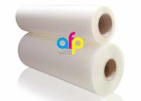 China Glossy / Matte Roll Laminating Film For Laminating / Printing PET Material for sale