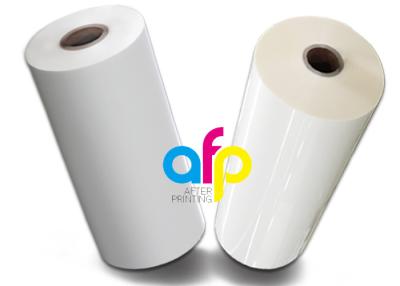 China Waterproof BOPP Thermal Lamination Film Roll 15micron 18micron 20micron 23micron 25micron for sale