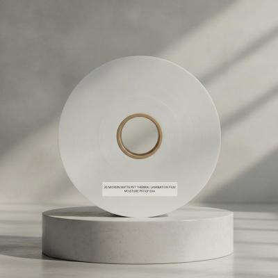 China 20 Micron Matte PET Thermal Lamination Film Moisture Proof EVA for sale
