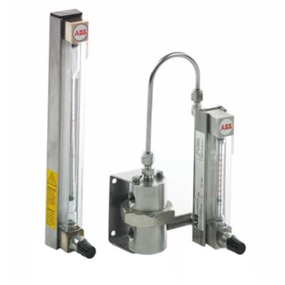 China FGM6100 ABB Flow Meter Glass Tube Variable Area Flowmeter Purgemaster for sale