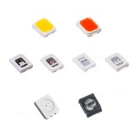 China 150-300mA Current Flow SMD LED Chips with 2800-7000K Color Temperature and Silica Lens for sale