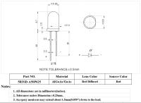 China 40°C To 100°C Oval Dip Led Chip With Lifespan 50 Providing Stable Performance For Lighting And Electronic Applications for sale