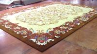 China Comfortable Handmade Woollen Carpet / Chinese Hand Knotted Wool Rugs for sale