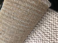 China 100% wool carpet Just Backing pile height 9mm for sale