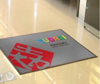 China Logo mat  nylon printed mat  nylon carpet  rubber backing  Custom logo mat for sale