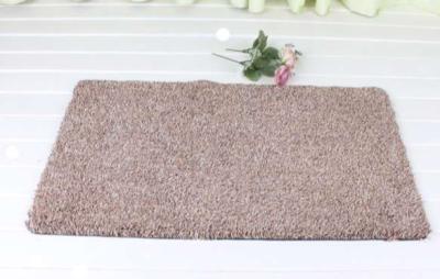 China Cotton door mat  Water-absorbing floor mat  Dustproof door mat Anti slip TPR backing for sale