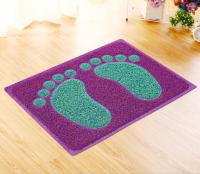 China Unique Flat Door Mat , PVC Coir Mat Thickness10-15mm Seamless Splicing for sale