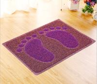 China Unique Flat Door Mat , PVC Coir Mat Thickness10-15mm Seamless Splicing for sale