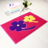 China Unique Flat Door Mat , PVC Coir Mat Thickness10-15mm Seamless Splicing for sale