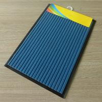 China Polypropylene mat  Striped floor mat  PVC mat  Dust mat for sale