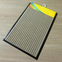 China Polypropylene mat  Striped floor mat  PVC mat  Dust mat for sale