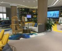 China PVC Natural Woven Carpet Length 20-25m Environmental Protection for sale