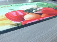 China Polyester Printed Flat Door Mat Pile Height 5mm Customized Service for sale