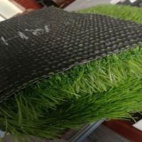 China 4*25m Football Field Lawn Grass Carpet , Real Looking Artificial Grass for sale