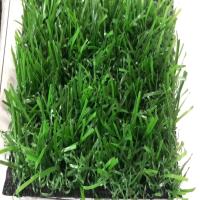 China 4*25m Football Field Lawn Grass Carpet , Real Looking Artificial Grass for sale