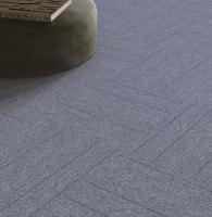 China Unique Office Carpet Flooring / Polypropylene Carpet Tiles Eco - Friendly for sale