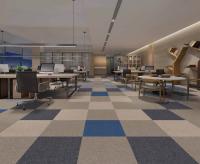 China Custom Office Carpet Flooring / 100 Polypropylene Twist Pile Carpet for sale