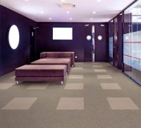 China Custom Office Carpet Flooring / 100 Polypropylene Twist Pile Carpet for sale