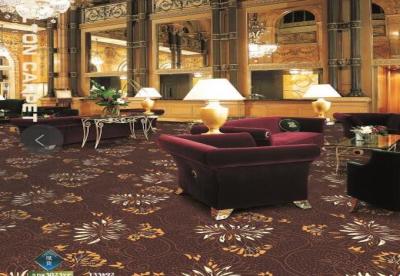 China Wilton Hotel Carpet Flooring 100 Polypropylene Material Eco - Friendly for sale