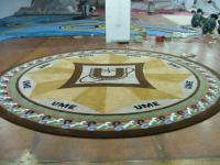 China OEM Handmade Woollen Carpet , Hand Knotted Wool Rugs Eco - Friendly for sale