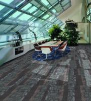 China Plastic Office Carpet Flooring 50*50cm Pile Height 2.5-5.5mm OEM Service for sale