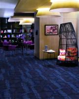 China Plastic Office Carpet Flooring 50*50cm Pile Height 2.5-5.5mm OEM Service for sale