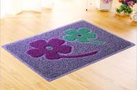 China Beautiful Flat Door Mat , Rubber Backed Coir Door Mats Thickness 10mm for sale