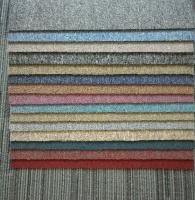 China Colorful Plastic Floor Covering 100% Polypropylene Material Simple Style for sale