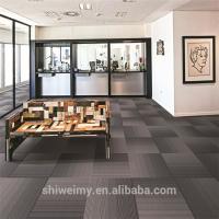 China Wholesale leve loop graduate color pp formal carpet tile 50*50cm for sale