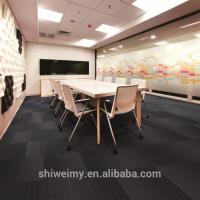 China Wholesale leve loop graduate color pp formal carpet tile 50*50cm for sale