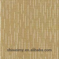 China Pure color striped 100%solution dyed invista nylon 6 carpet tile for sale