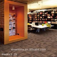 China Chinese multi level loop 3mm/4mm/5mm 50*50cm Polypropylene carpet tile for sale