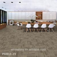 China Chinese multi level loop 3mm/4mm/5mm 50*50cm Polypropylene carpet tile for sale