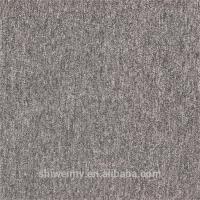 China 100% Invista nylon material pure color loop pile carpet tiles for office for sale