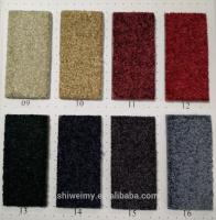 China Plush pile tile Nylon carpet&shaggy solid color carpet for office,home,hotel for sale