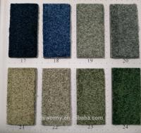 China Plush pile tile Nylon carpet&shaggy solid color carpet for office,home,hotel for sale