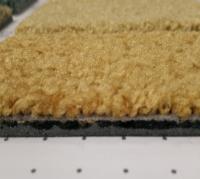 China Plush pile tile Nylon carpet&shaggy solid color carpet for office,home,hotel for sale