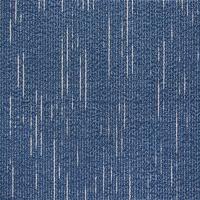 China Indoor Blue Office Floor Coverings 100% Bamboo Fiber Jacquard Style for sale