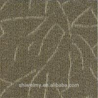 China Standard carpet 500 x 500mm Polypropylene Carpet Tile Manufacturer for sale