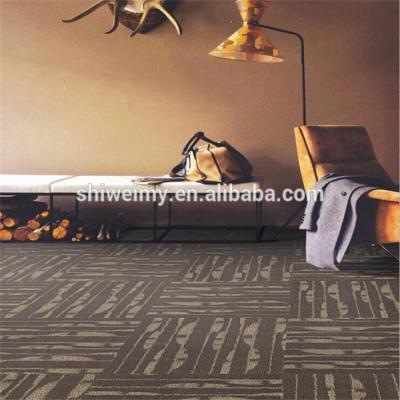 China Comfortable fire resistance 60 x 60cm nylon carpet tiles for sale